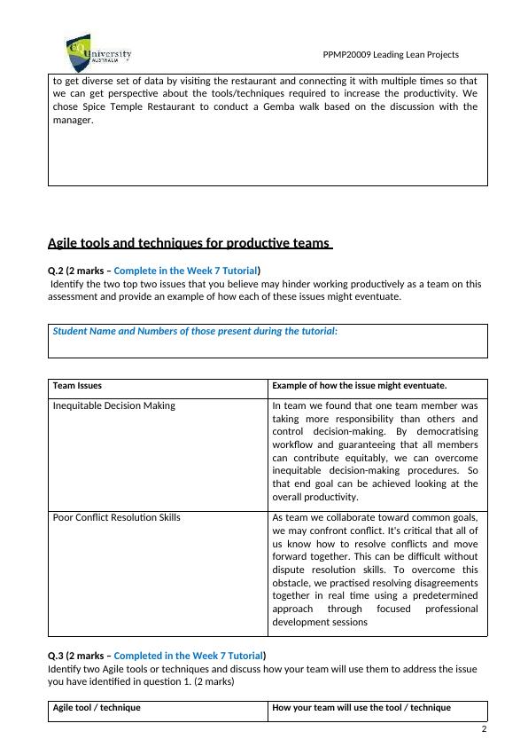 Project Prioritization: Leading Lean Projects Analysis