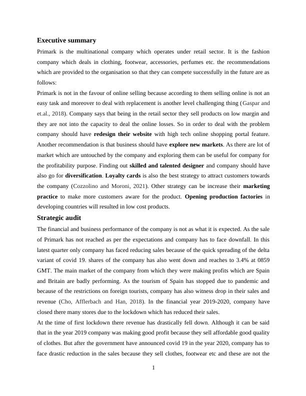 Strategies for Primark's Future Success in Retail Sector