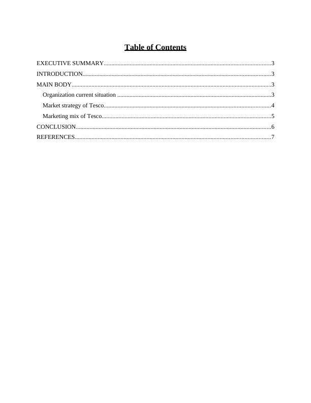 Tesco Plan: Marketing Mix Tools for Growth & Share