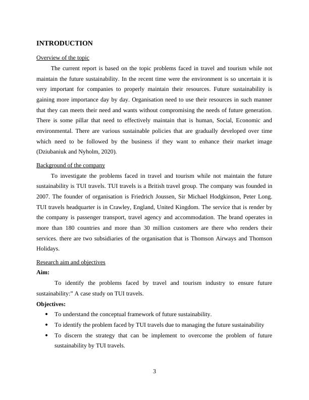 Problems Faced in Travel and Tourism While Maintaining Future ...