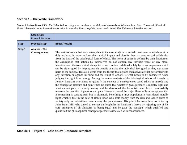 Professionalism, Ethics, and Governance: Case Study Analysis