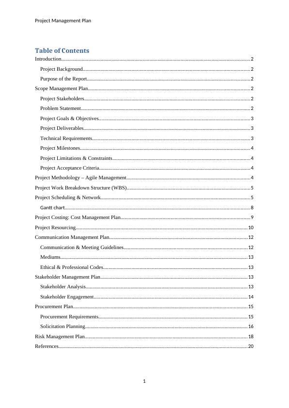 ECU MAN6925: Information System Development Project Plan