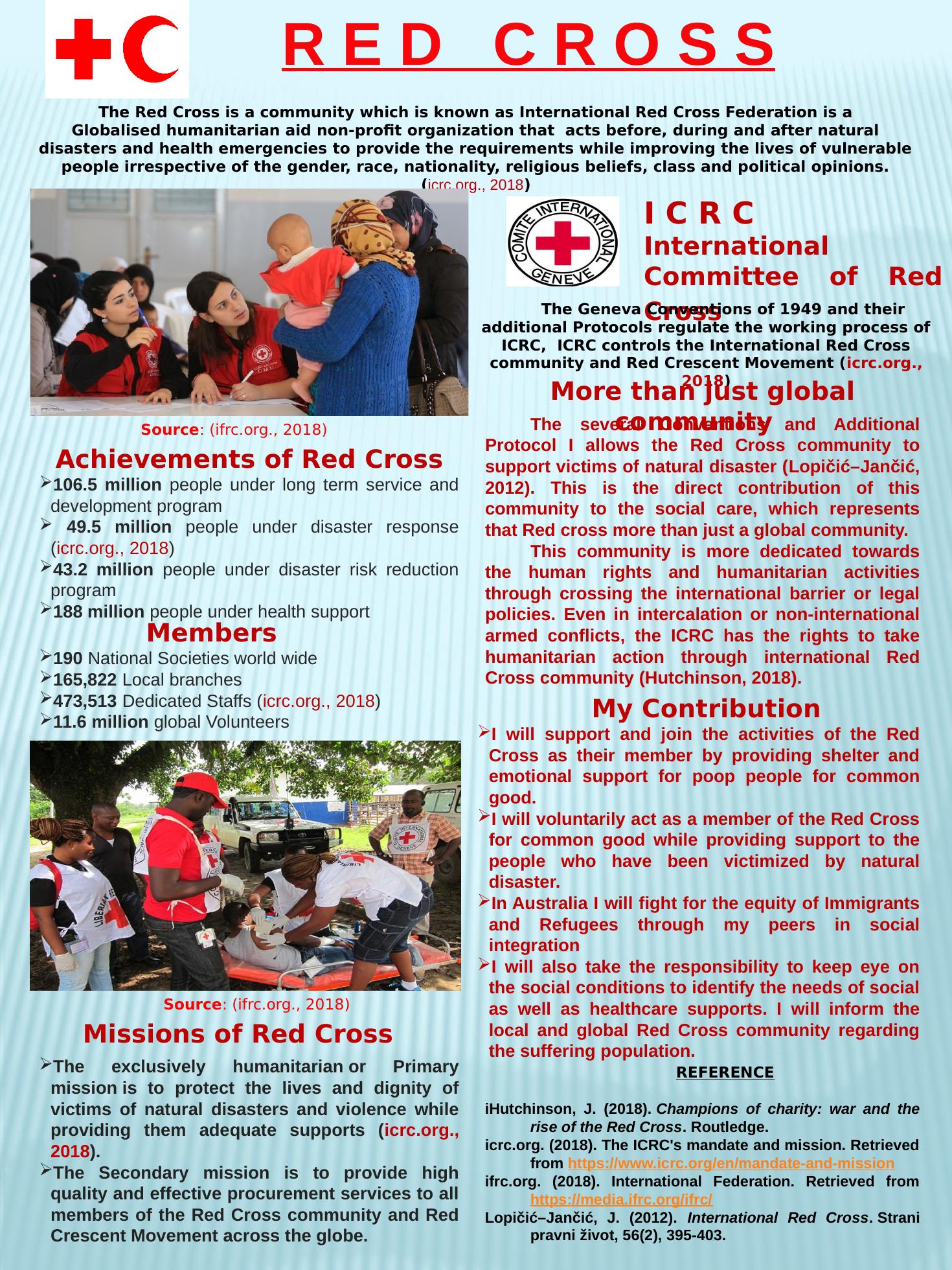 Red Cross: International Humanitarian Aid Organization