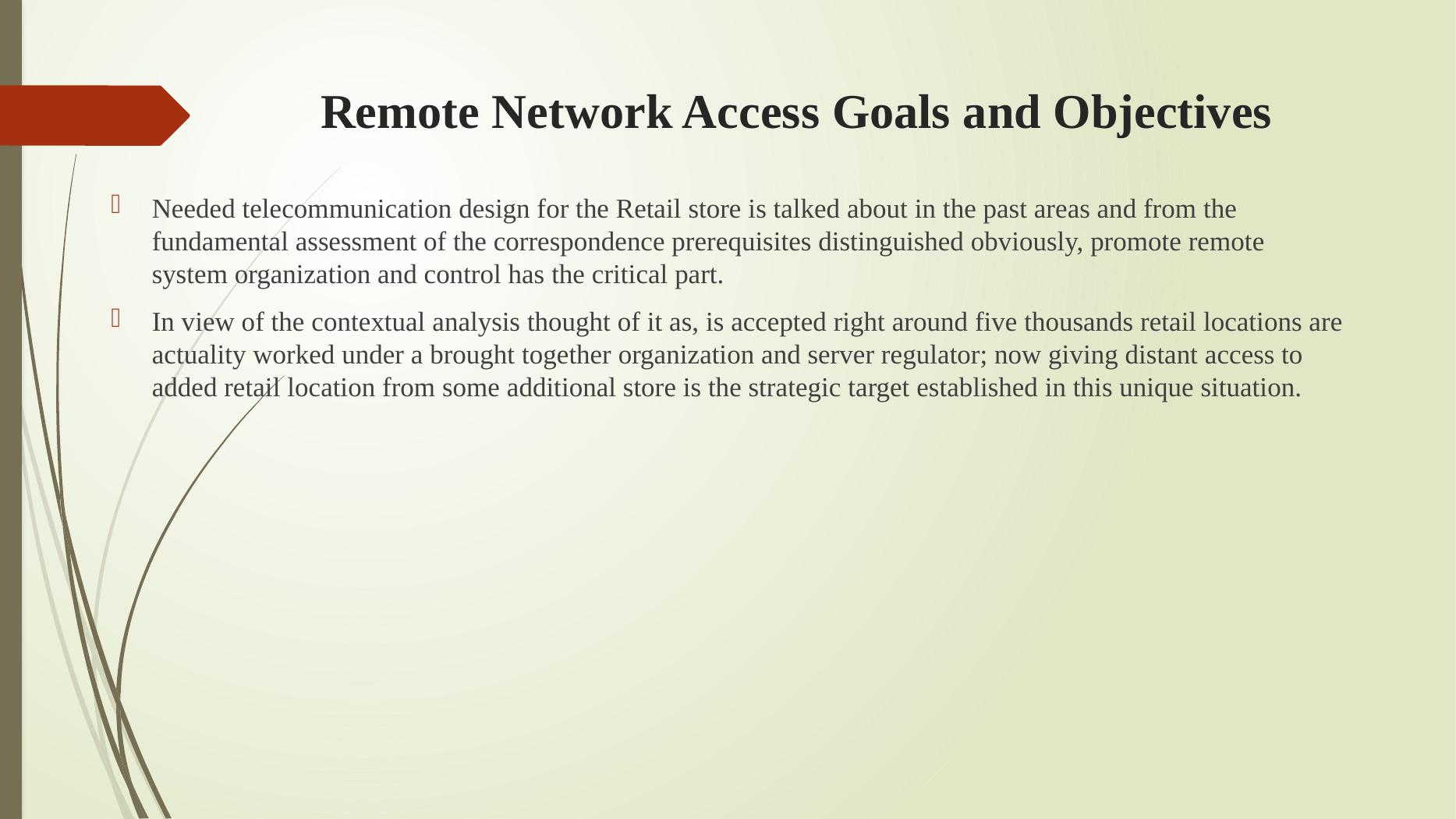 Remote Network Access: Security Design and Implementation