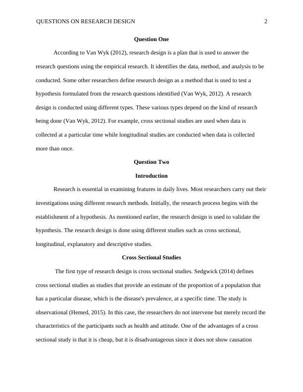 Understanding Research Designs: Types, Methods, and Analysis