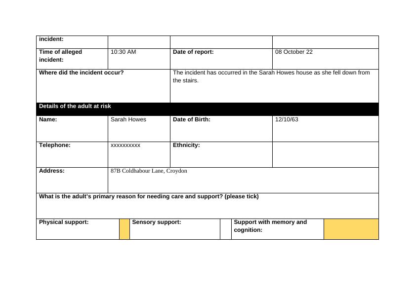 Adult Safeguarding: Practical Section 42 Form Analysis