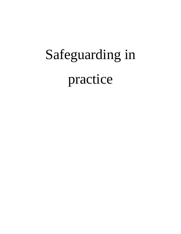 Safeguarding in Practice: Enquiry Form, Mental Capacity Act, MSP Approach