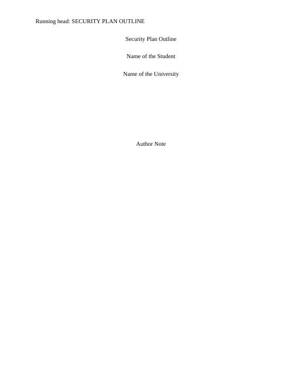 Security Plan Outline for Uber Cabs: Identity Management and Forensics ...