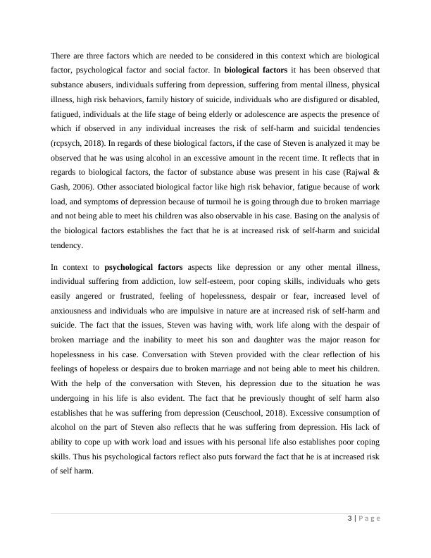 Social Work Assessment and Interventions in Self Harm and Suicide