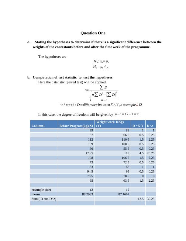 Business Data Analysis Assignment - Statistics and Analysis
