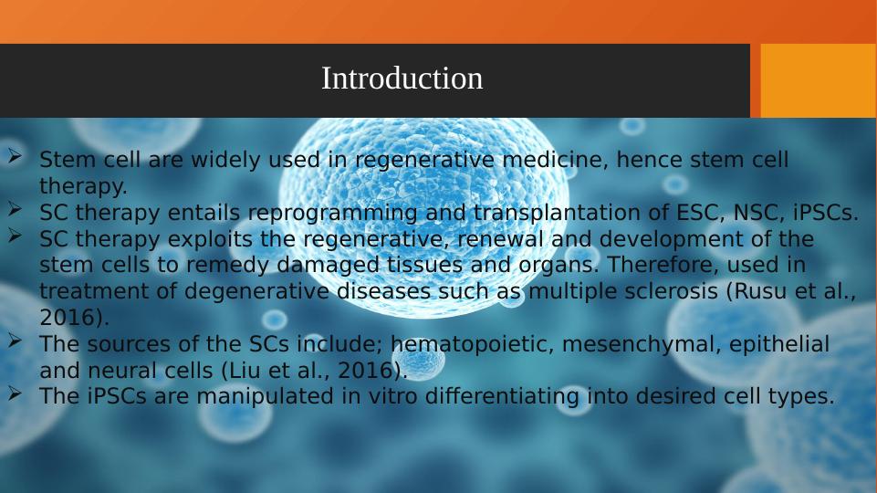 Stem Cell Therapy: Types, Reprogramming & Applications