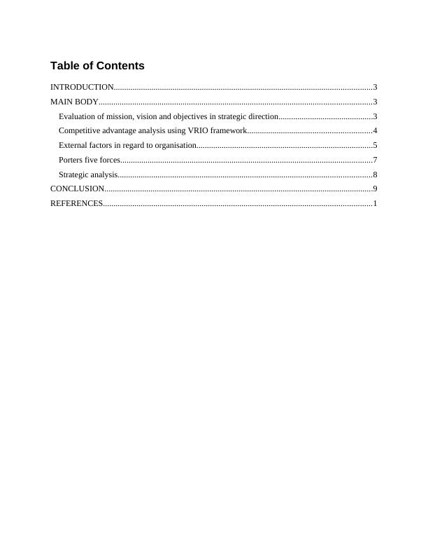 Strategic Analysis of Waitrose: Detailed Evaluation