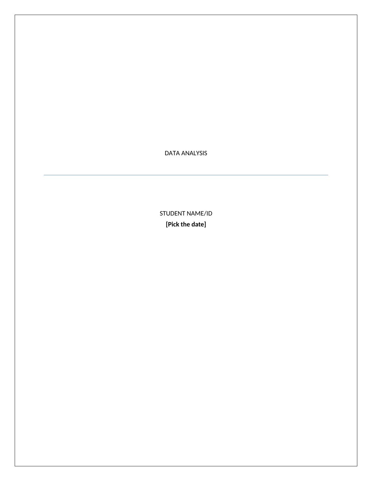 Data Analysis Report for Student GPA | Desklib