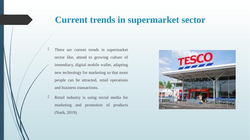 Supermarket Sector Trends and Tesco Performance Analysis