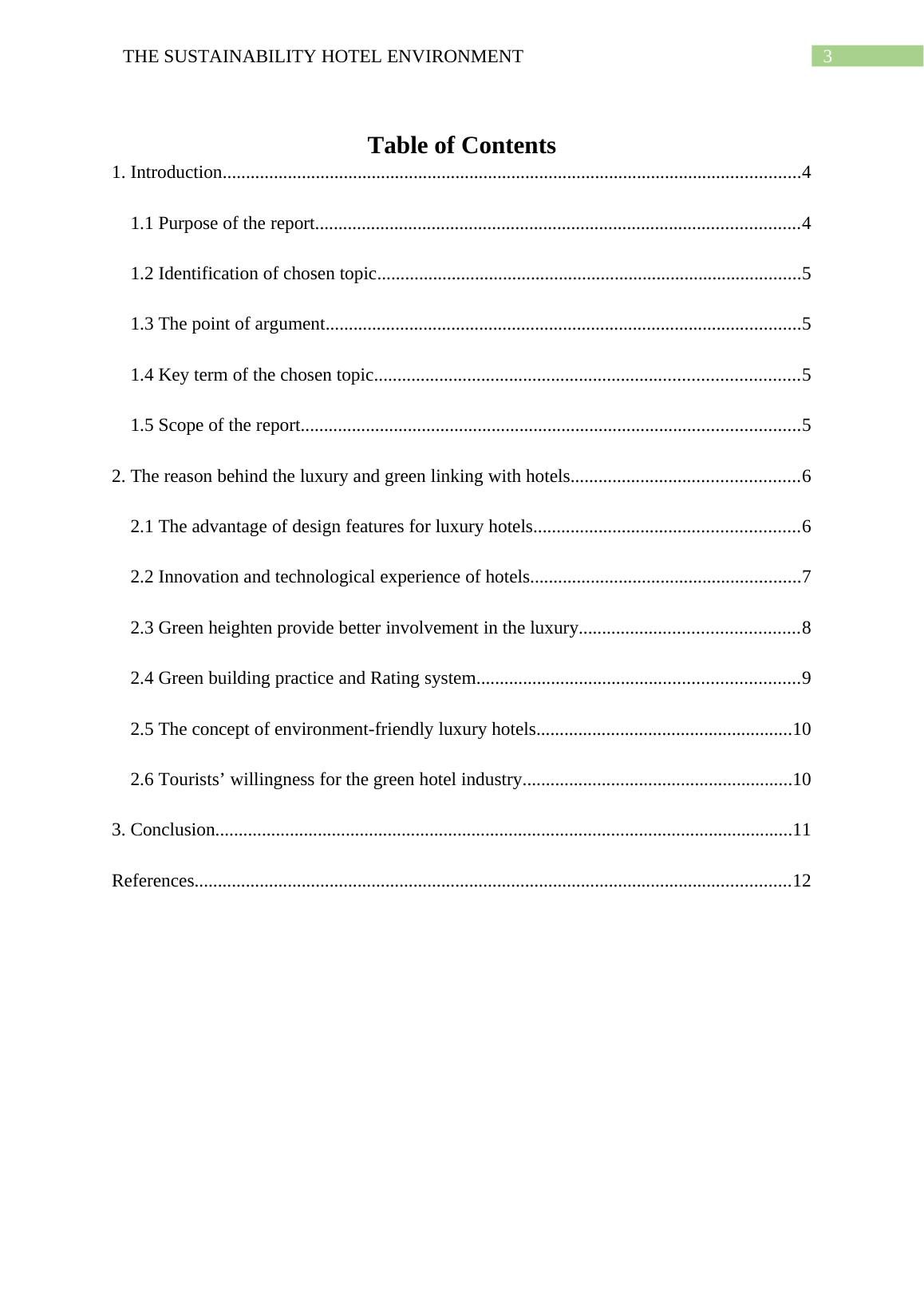 Sustainability and Green Management in Luxury Hotels