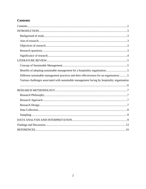 Sustainable Management Effectiveness: InterContinental Case