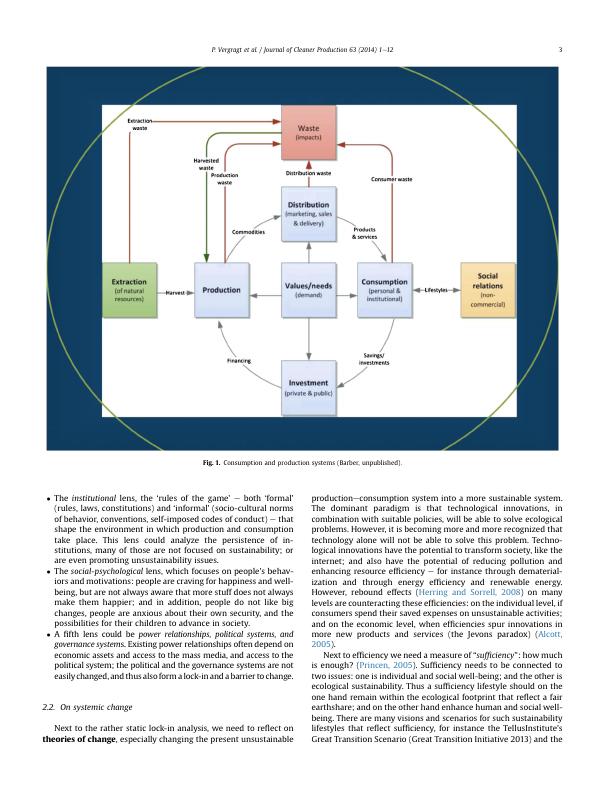 Sustainable Production and Consumption: Global and Regional Research ...
