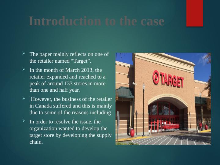 Case Study: Target Store Development & Project Analysis