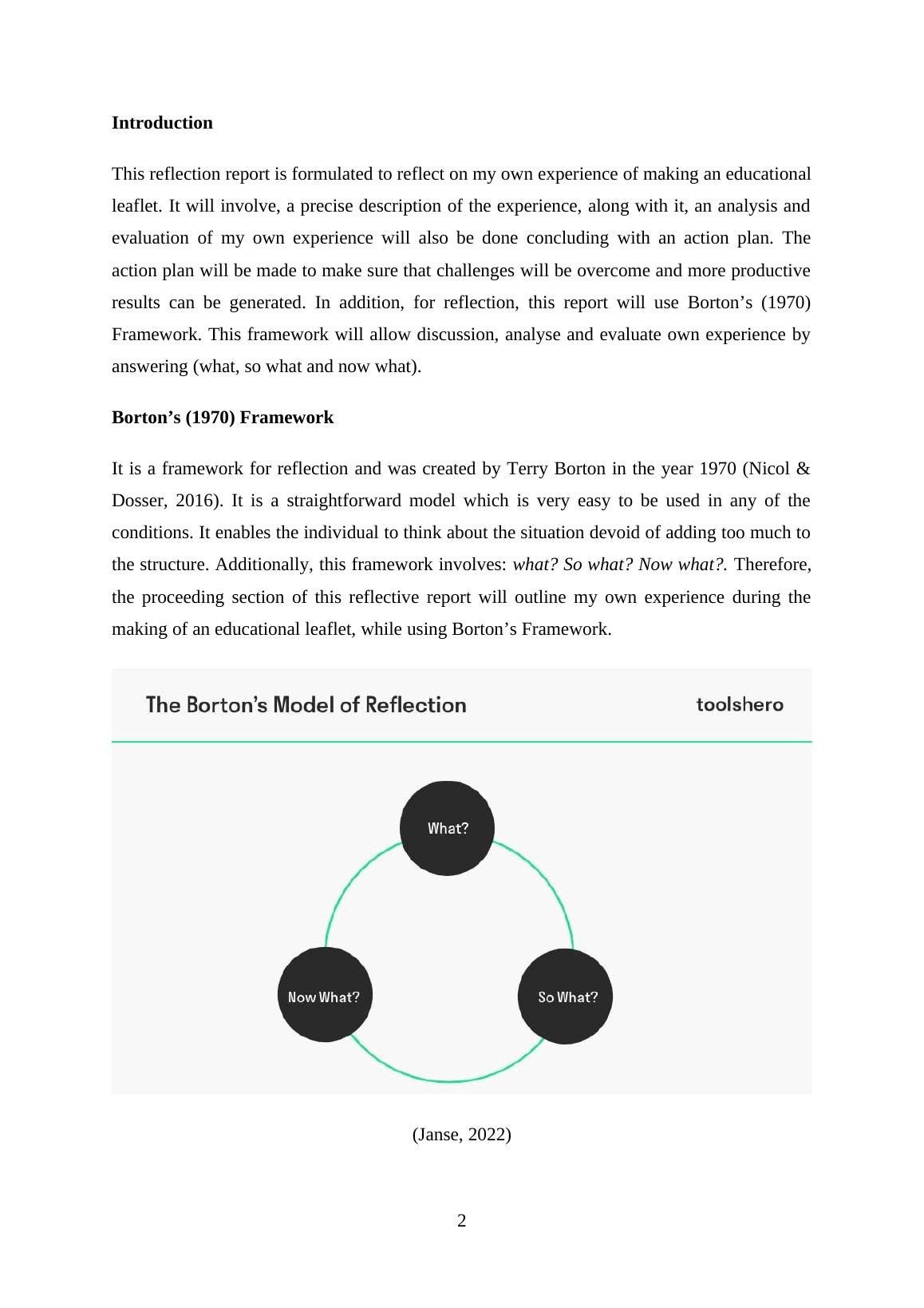 (TMA01)-Reflective Report on Creating an Educational Leaflet using ...