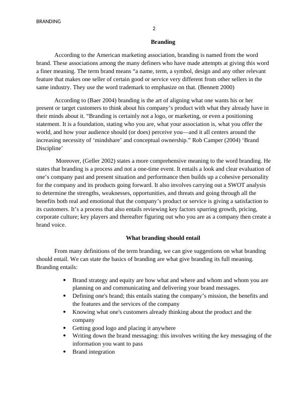 Understanding Branding: Definition, Process, and Key Elements