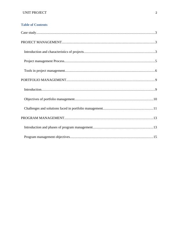 Project Management Analysis: A Rolls Royce Company Case