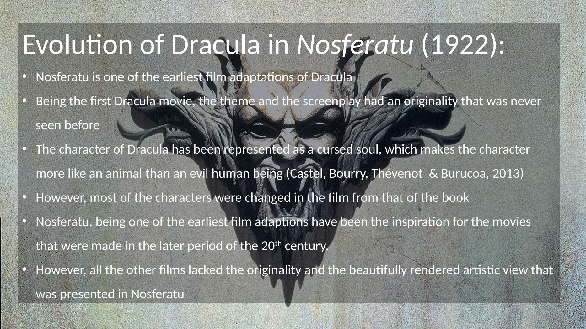 Evolution of Dracula in Movies: Cinematic Construction of Vampire